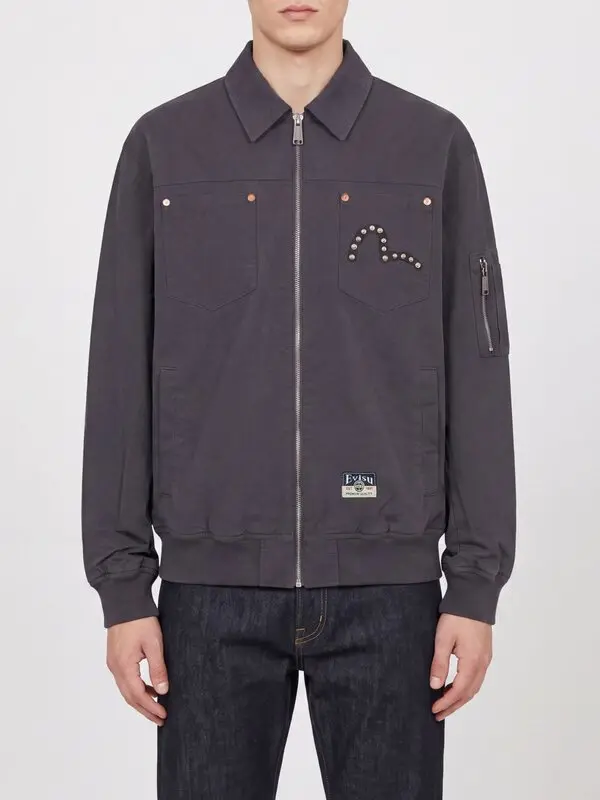 EVISU Jacket Colour - Black