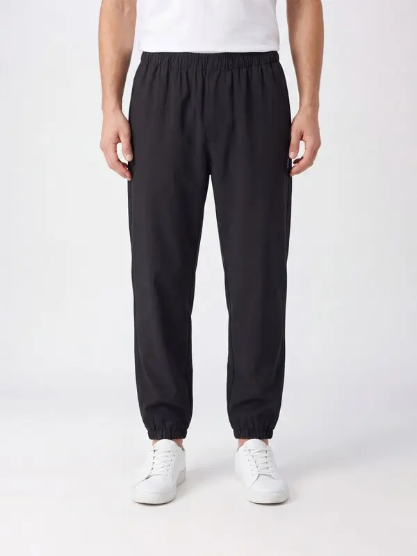 Comme Des Garçons Cotton Blend Jogging Pants - Black