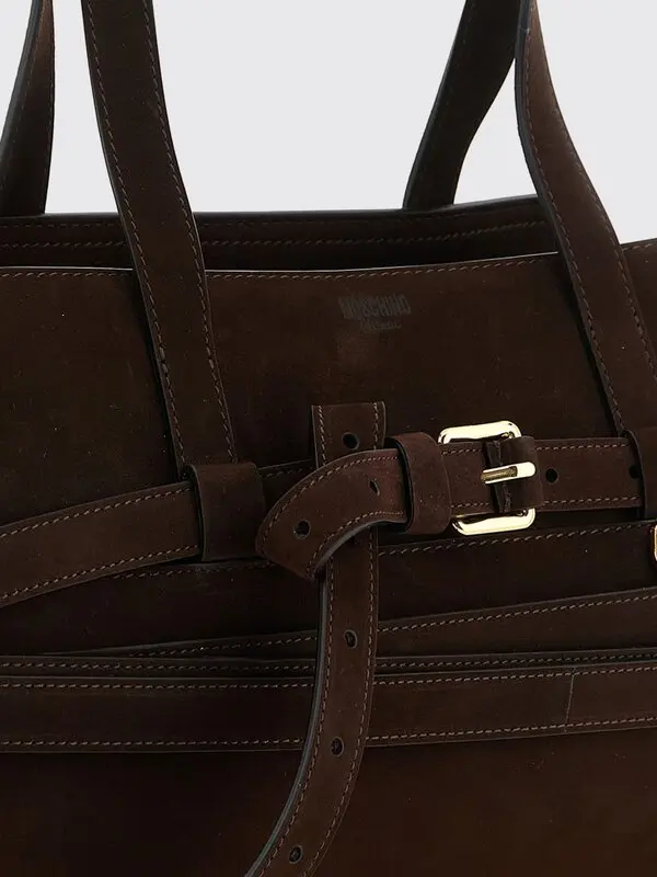 Moschino Suede Handbag