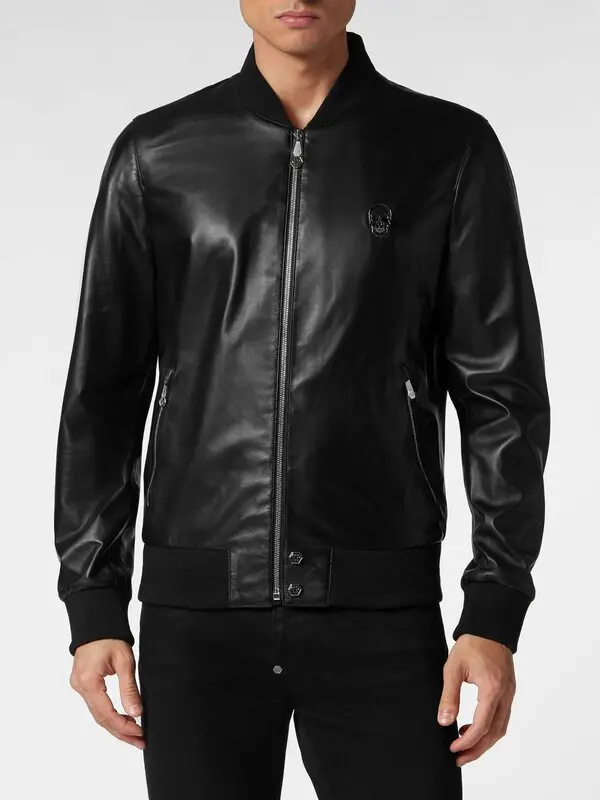 Philipp Plein Bomber Jacket - Black