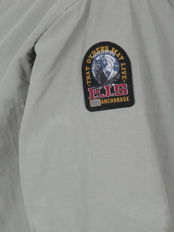 PARAJUMPERS Hooded Nylon And Cotton Windbreaker Jacket