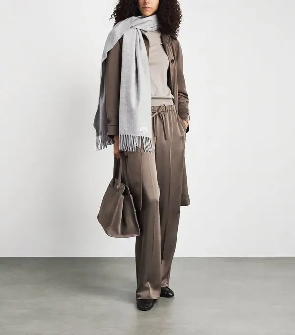Johnstons Of Elgin Cashmere Wide Scarf