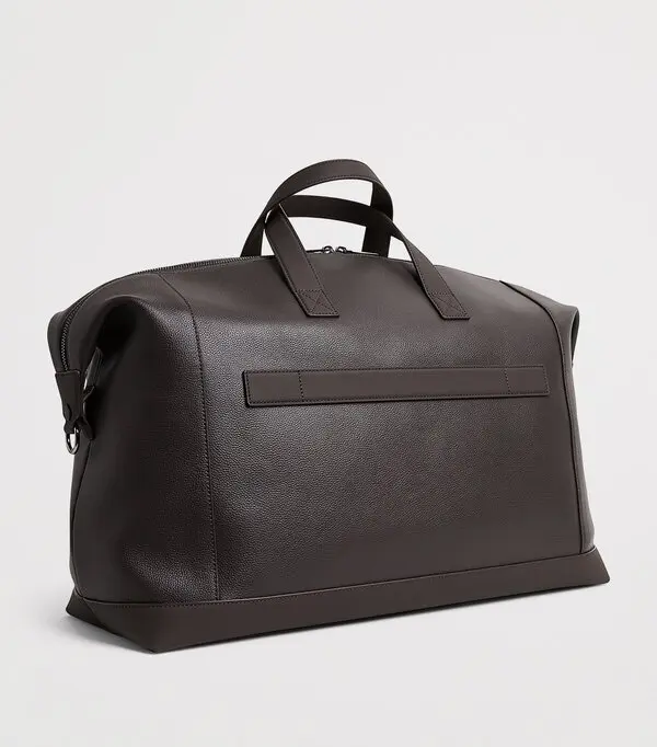 Paul & Shark Leather Logo Holdall