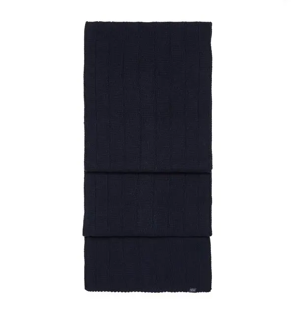 Paul & Shark Ribbed Scarf