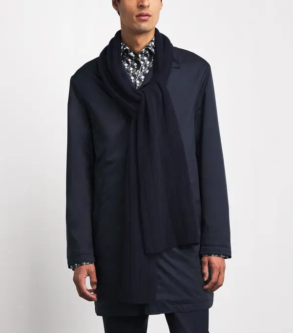 Paul & Shark Ribbed Scarf
