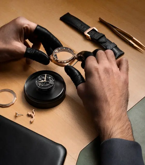 Panerai Goldtech Luminor 31 Days Skeleton Dial Watch
