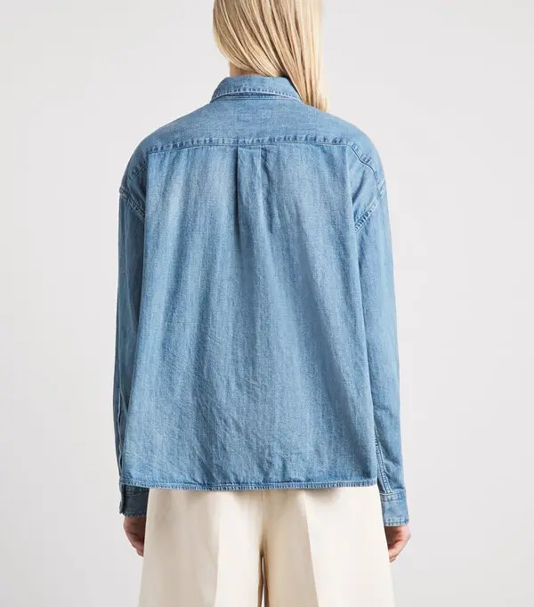 Polo Ralph Lauren Denim Shirt With Embroidered Polo Pony