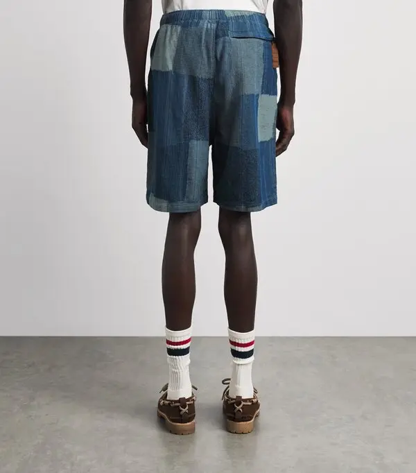 Kapital Cotton Patchwork Shorts