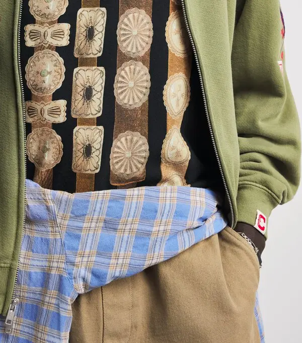 Kapital Cotton Curtain Concho T-shirt