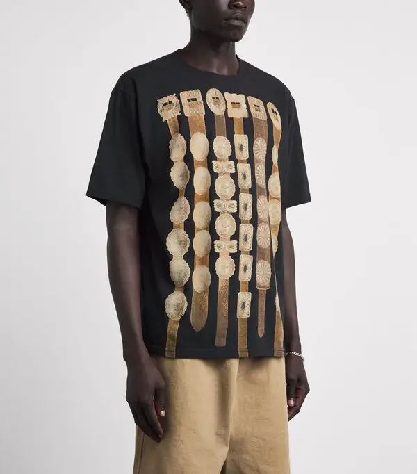 Kapital Cotton Curtain Concho T-shirt