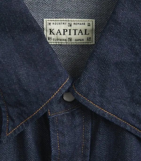 Kapital Huskey Western Denim Shirt