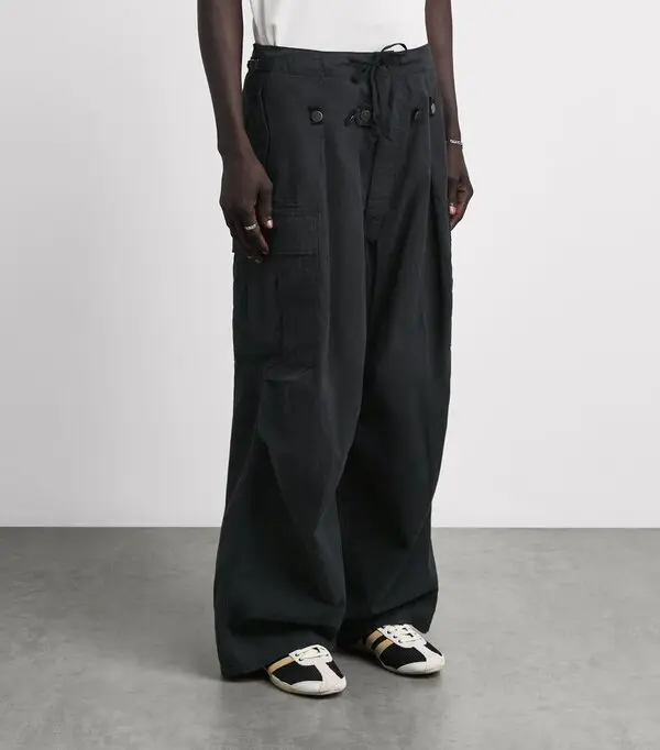 Kapital Ripstop Jumbo Cargo Trousers