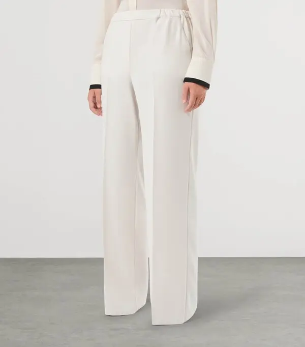 Marina Rinaldi Wide-leg Tailored Trousers