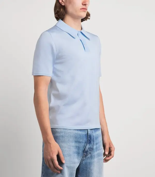 Sandro Knitted Polo Shirt