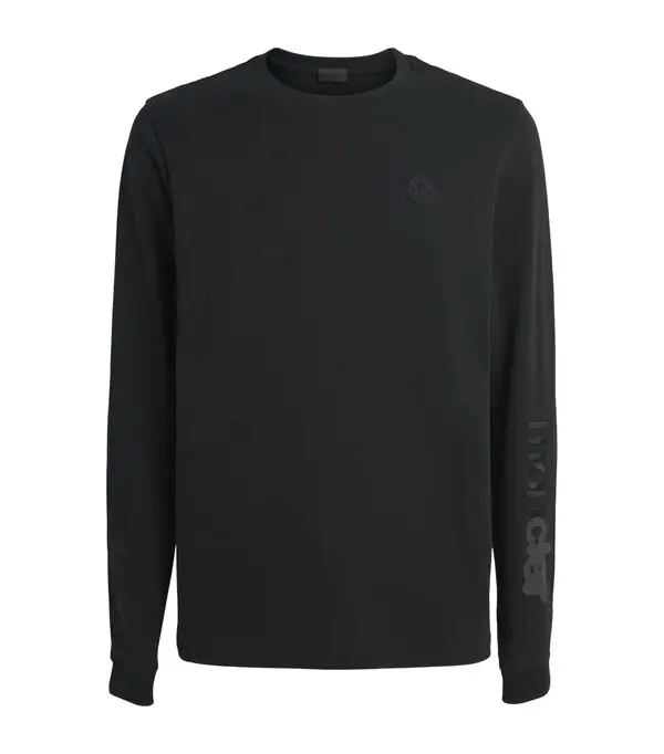 Moncler Cotton Logo Long-sleeve T-shirt