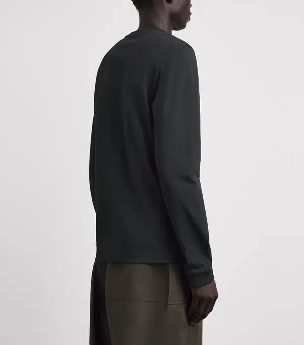Moncler Cotton Logo Long-sleeve T-shirt