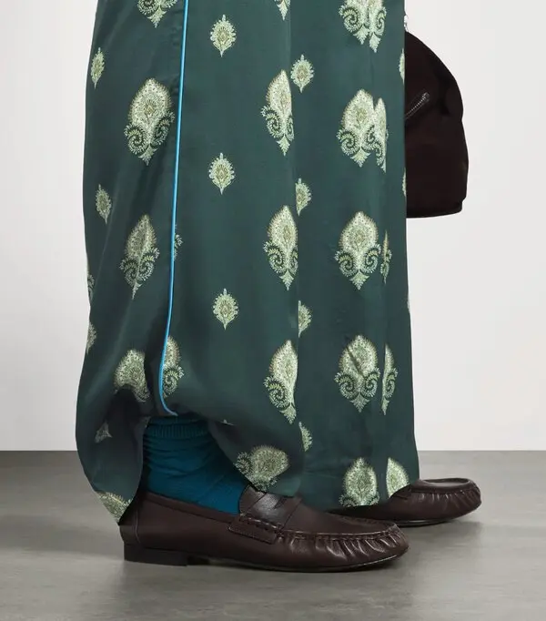 Sandro Paisley Print Trousers