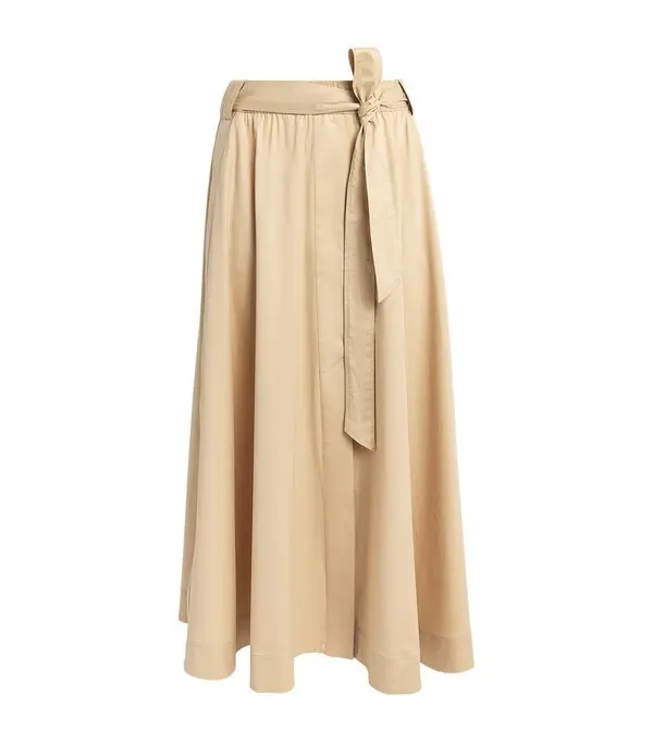 ME+EM Belted Maxi Skirt - Neutral