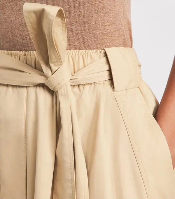 ME+EM Belted Maxi Skirt - Neutral