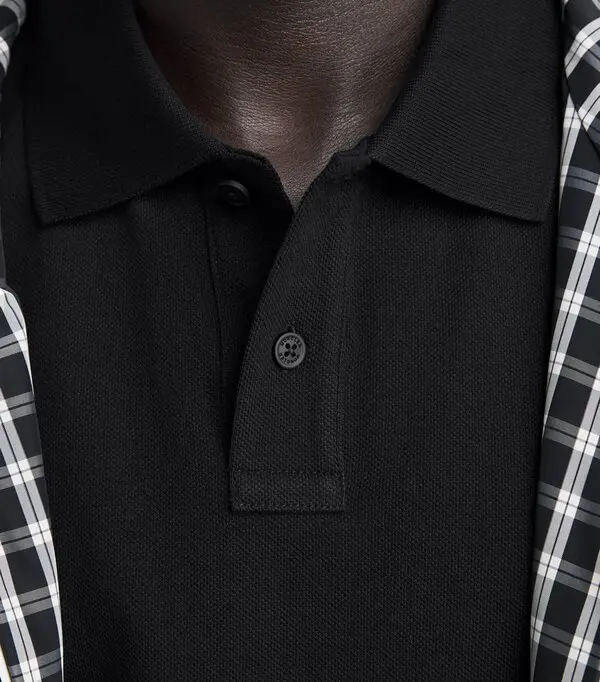 Moncler Cotton Logo Polo Shirt