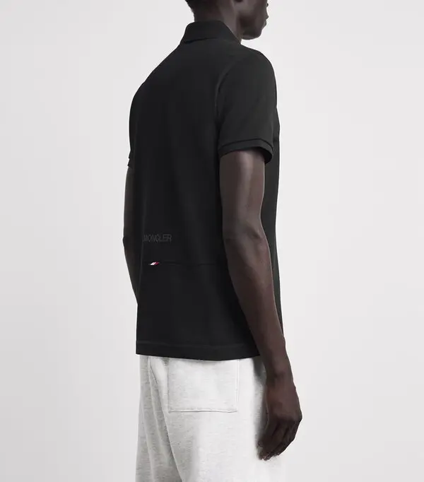 Moncler Cotton Logo Polo Shirt