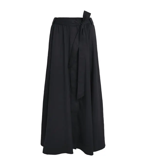ME+EM Belted Maxi Skirt - Black