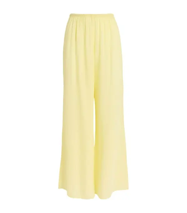 AWAY THAT DAY St Barts Wide-leg Trousers - Yellow