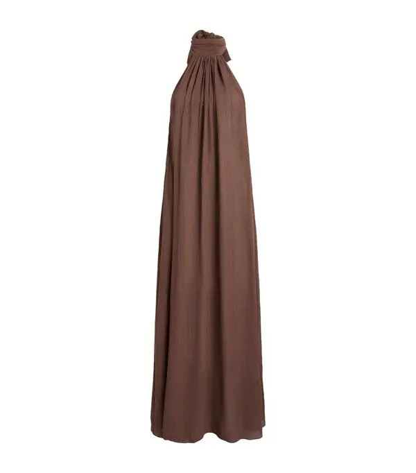 AWAY THAT DAY Menorca Maxi Dress - Brown
