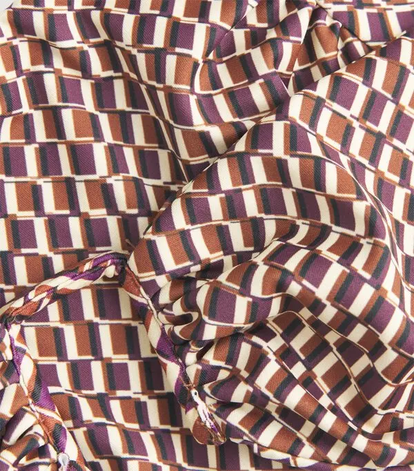 AWAY THAT DAY Geometric Print Cannes Bikini Top