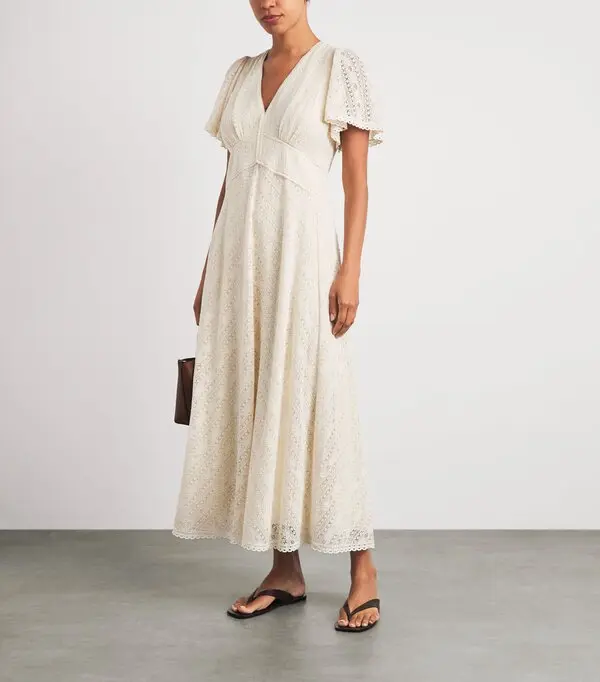ME+EM Lace Maxi Dress