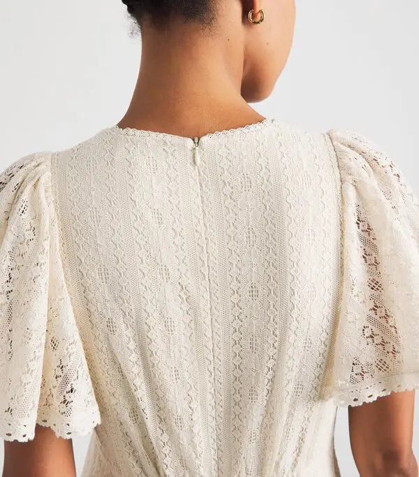 ME+EM Lace Maxi Dress