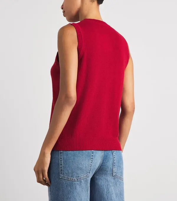 ME+EM Cashmere V-neck Sweater Vest