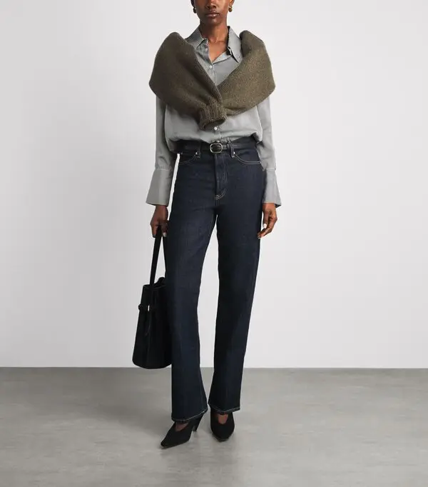 FRAME The Vertical Straight Jeans