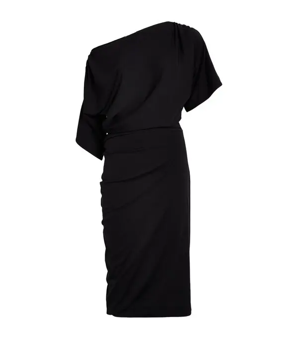 Wolford Fluid Drape Midi Dress