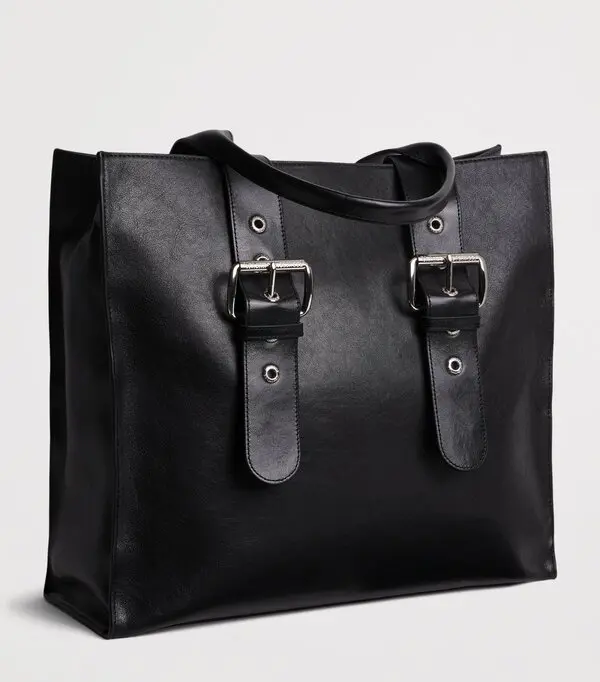 VIVIENNE WESTWOOD Alex Leather Tote Bag