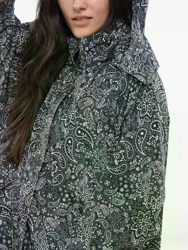 Woolrich Paisley-print Batwing-sleeve Jacket
