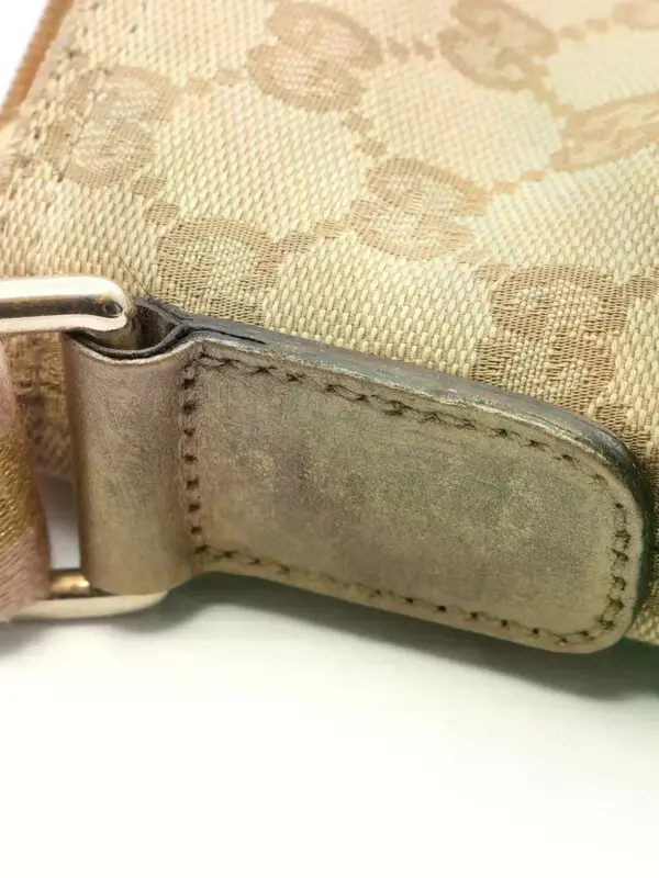 Gucci 2000s Gg Canvas Shoulder Bag