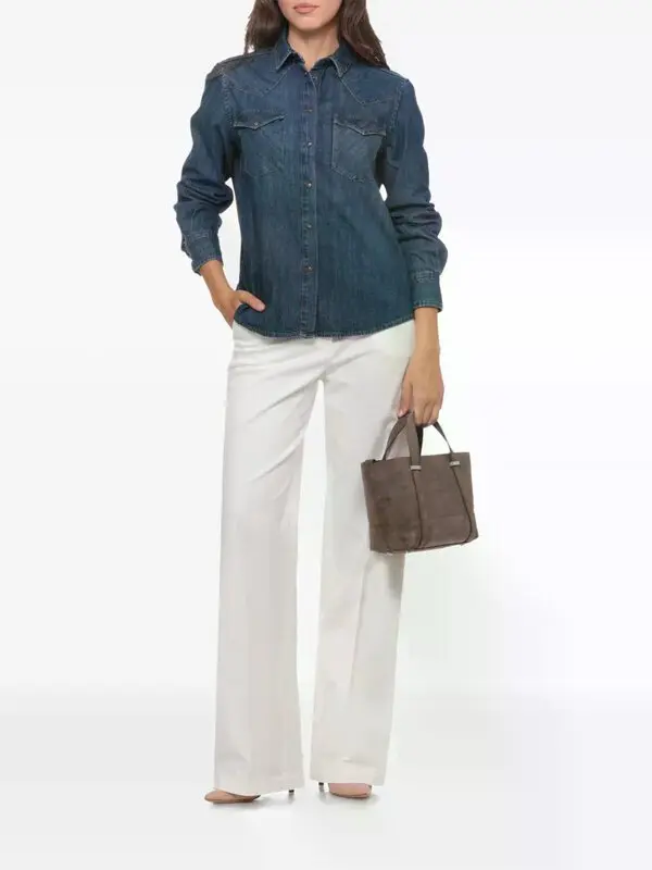 Peserico Classic Collar Cotton Button-down Shirt