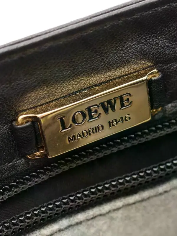 Loewe 2000s Anagram Shoulder Bag