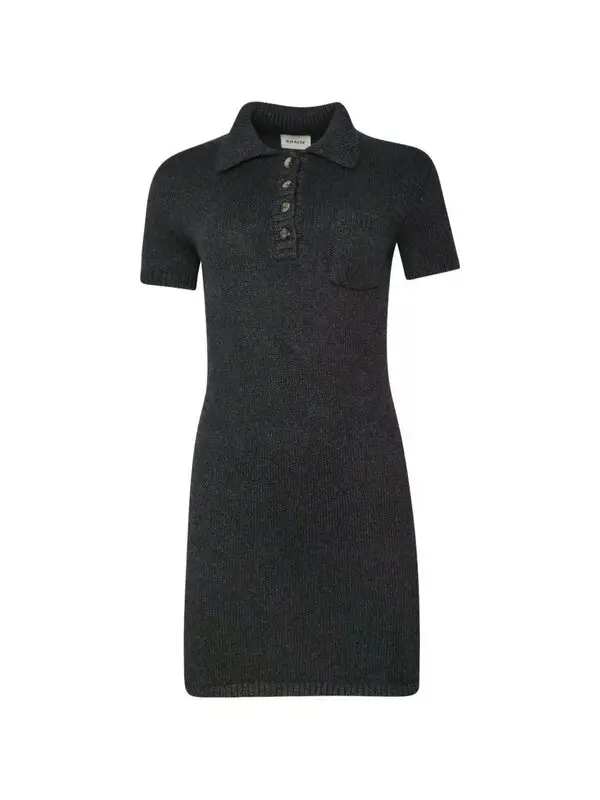 Khaite Nehra Ribbed-knit Mini Dress