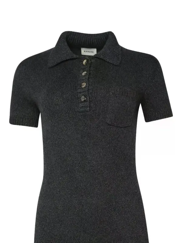 Khaite Nehra Ribbed-knit Mini Dress