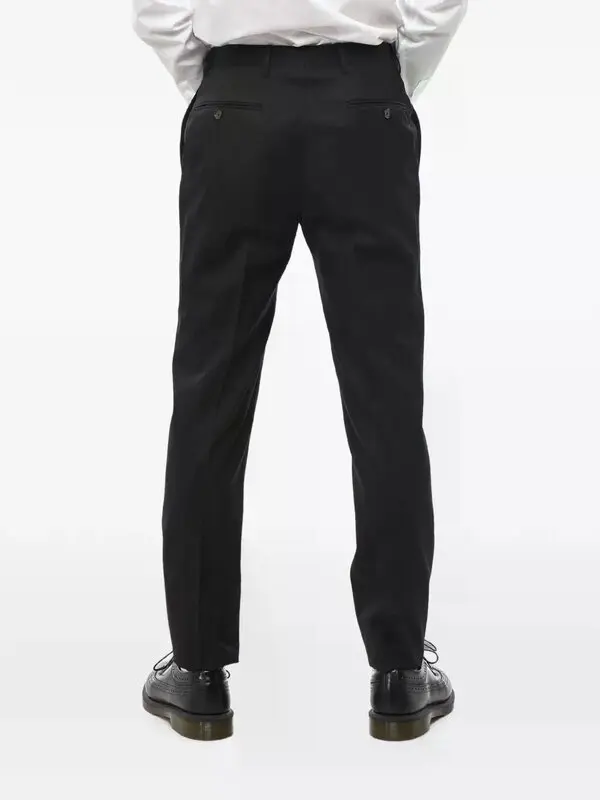 Corneliani Cc Collection Scalloped Hem Trousers