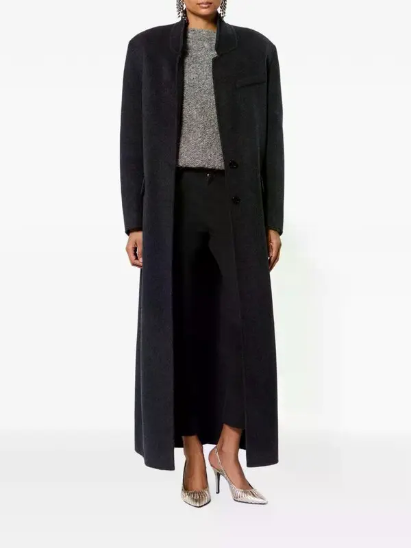 Isabel Marant Étoile Clesa Long Double-faced Wool And Cashmere Coat