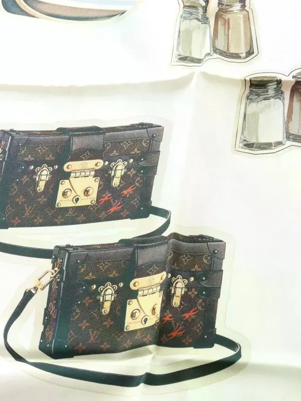 LOUIS VUITTON 2014 Stickers Scarf