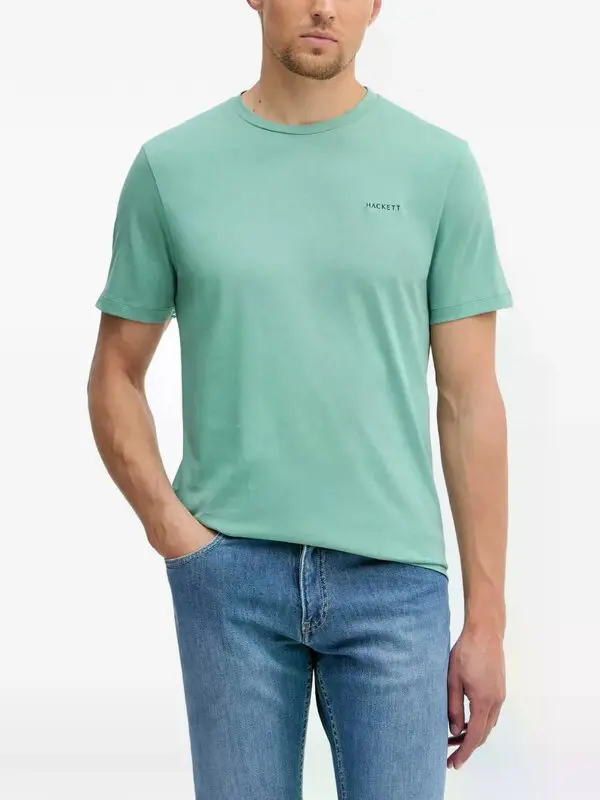 HACKETT LONDON Logo-embroidered T-shirt