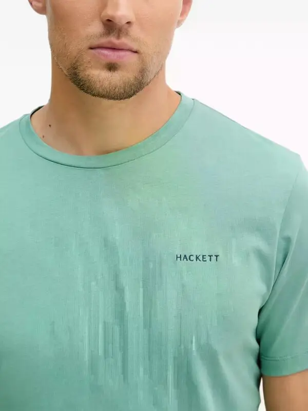HACKETT LONDON Logo-embroidered T-shirt