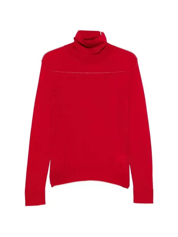 RÓHE Knitted Roll Neck Sweater