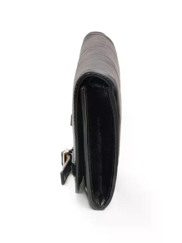 Simkhai River East West Leather Clutch - Black