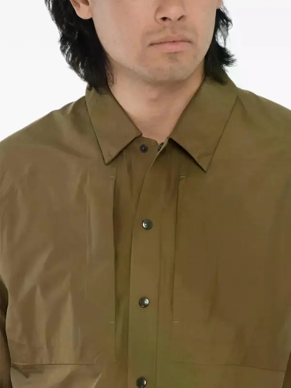 Woolrich Gore-tex Logo Print Jacket