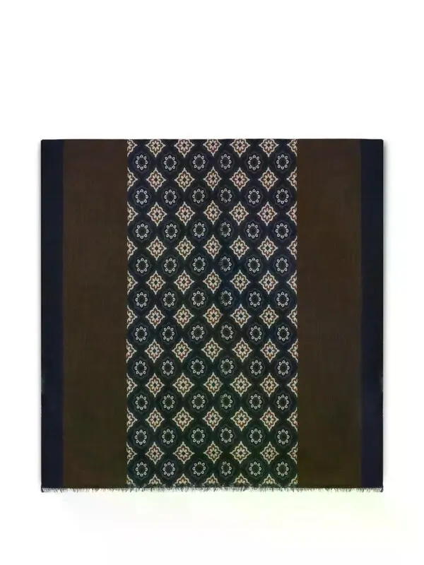 Altea Fringed Patterned Scarf